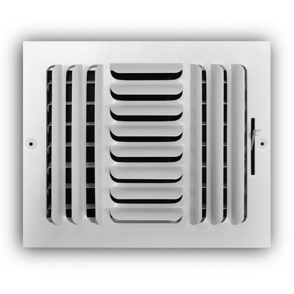 Everbilt | Other | In X 8 In 3way Steel Fixed Curved Blade Wallceiling ...